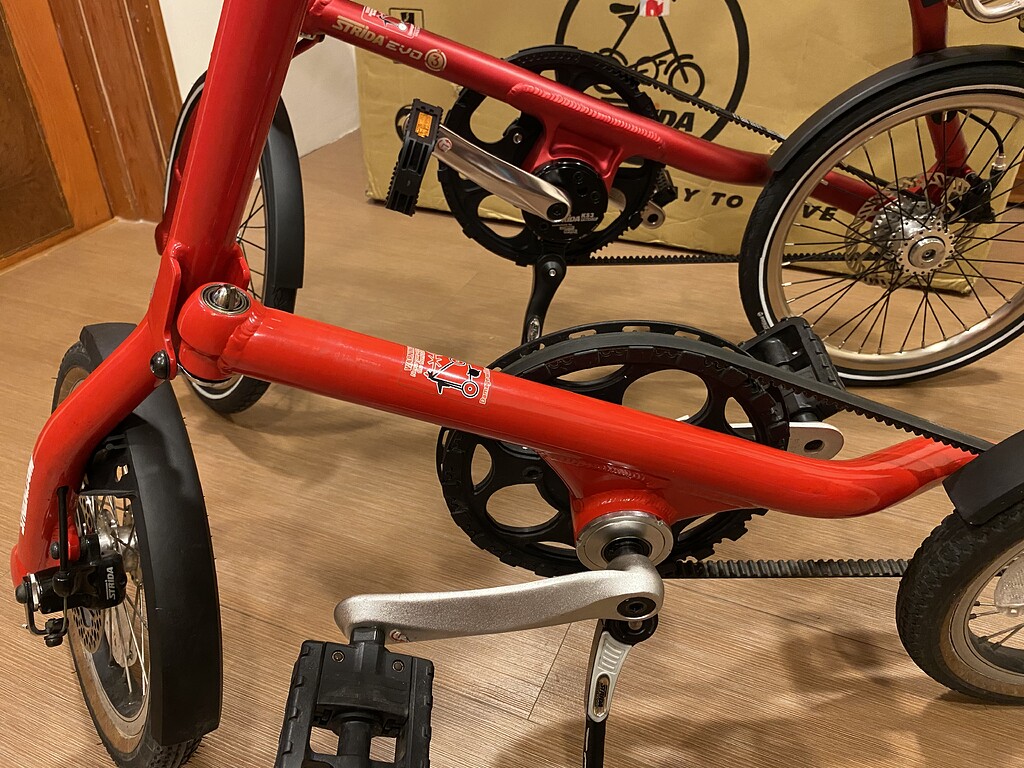 New Strida EVO (from Taiwan) / with old Mini4.1 - Riders Reports ...
